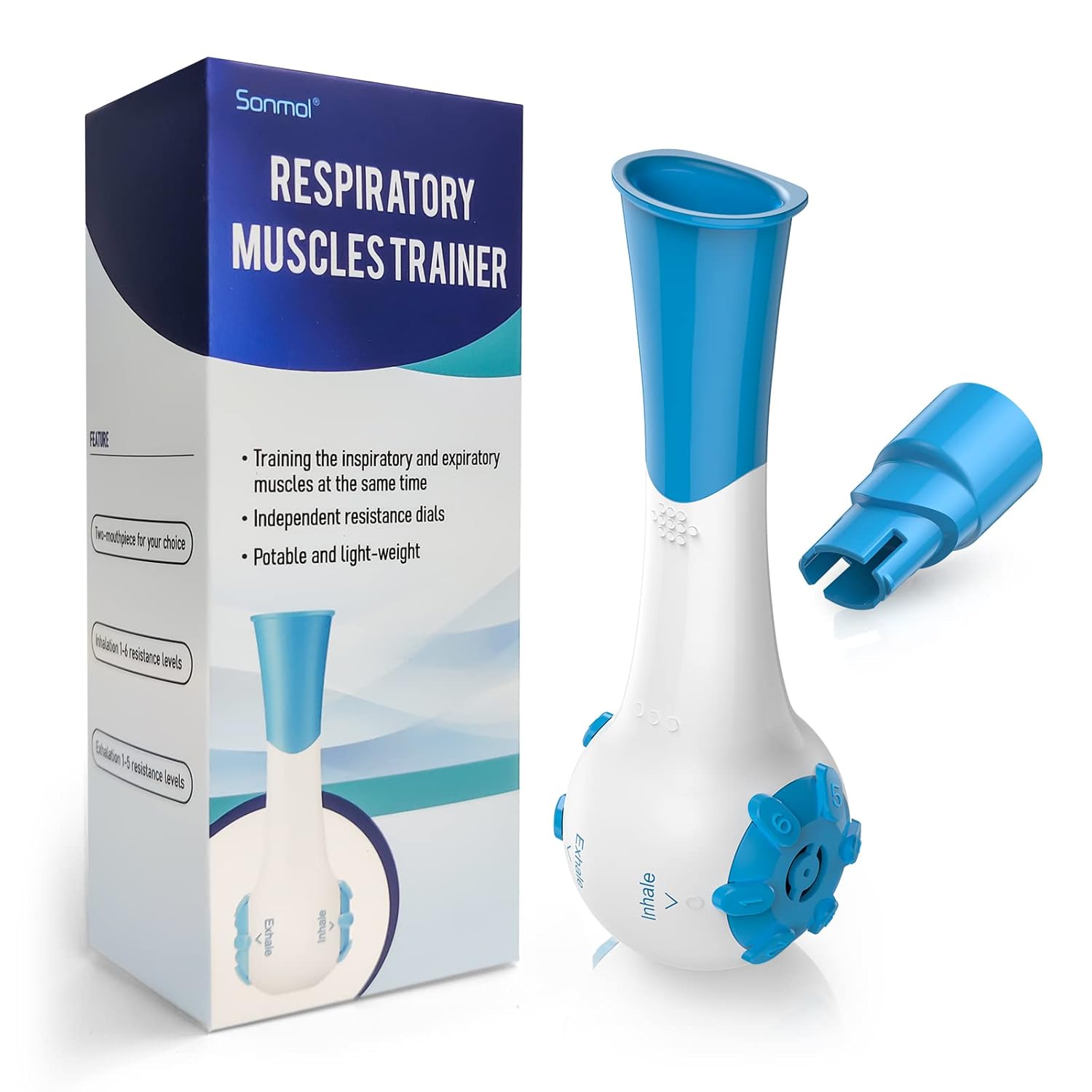 Sonmol B-Arm- Deep Breathing Lung Exerciser| Respiratory Trainer For Respiratory Therapy ...