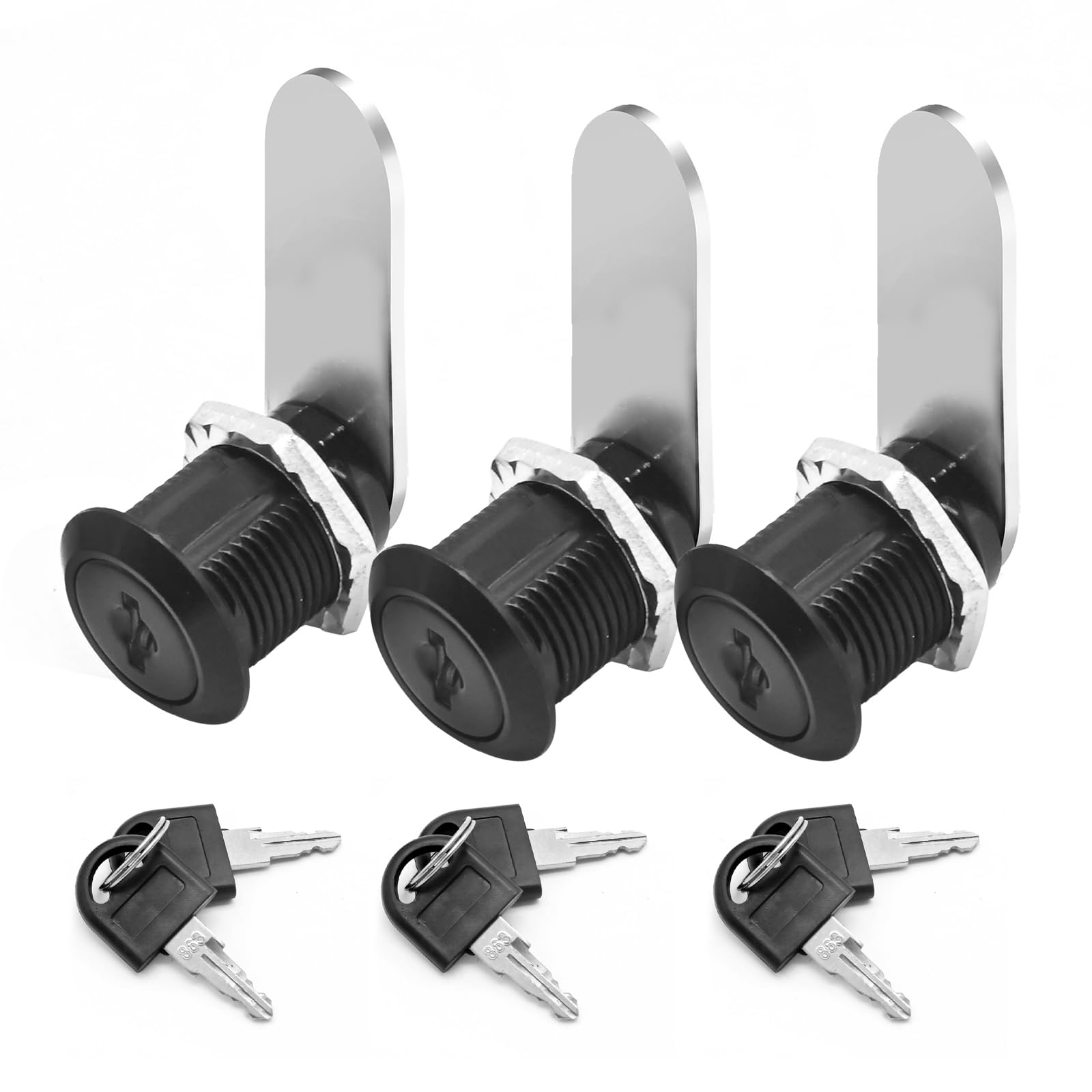 EATAKWARD RV Drawer Cam Lock 5/8 inch, Single Key, 3Lock Cams 6,7,9 ...