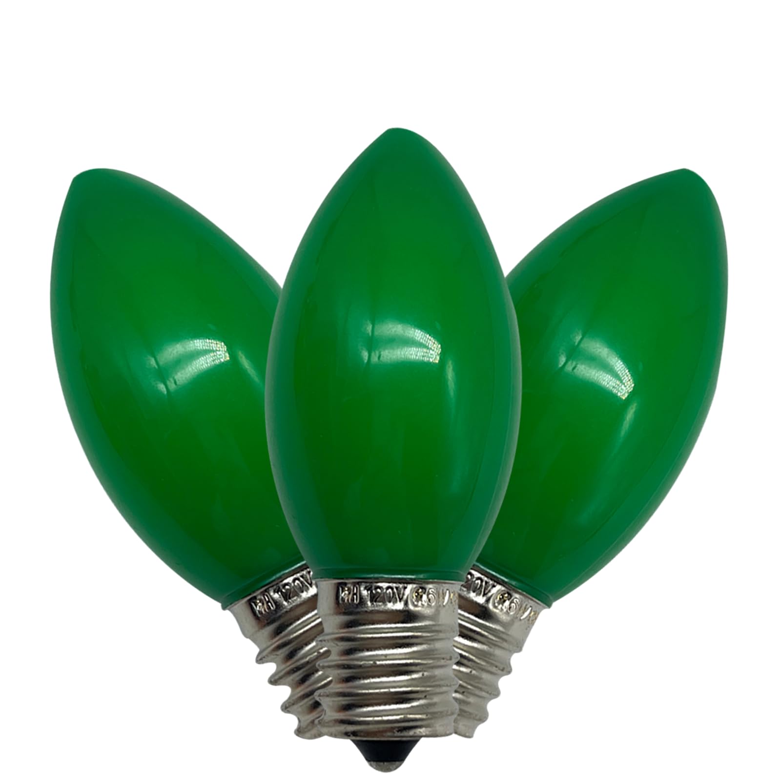 ShineU 25 Pack C9 LED Replacement Christmas Light Bulbs, E17 Base Led ...