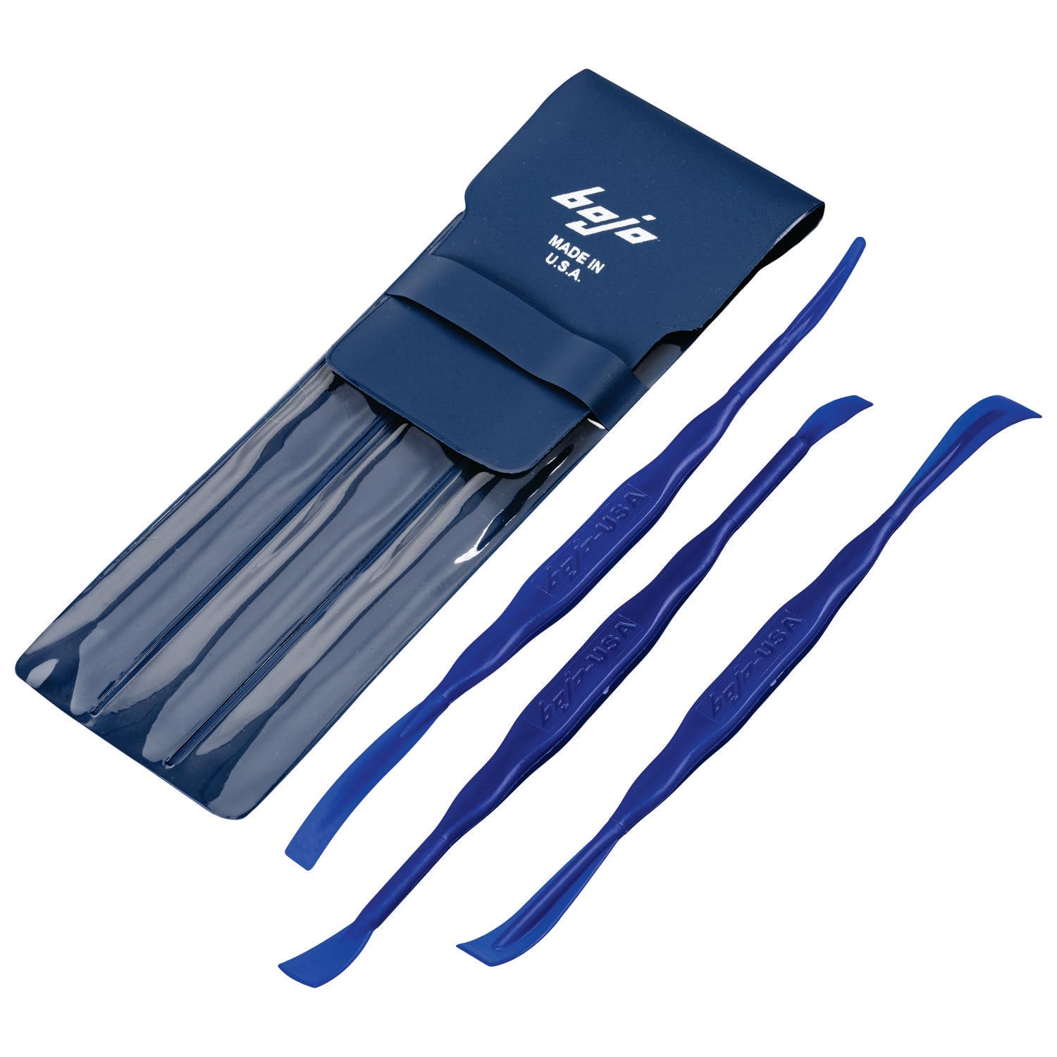 Bojo Tools - 3-Piece Plastic Sealant Smoothing Tool Kit in Pouch ...