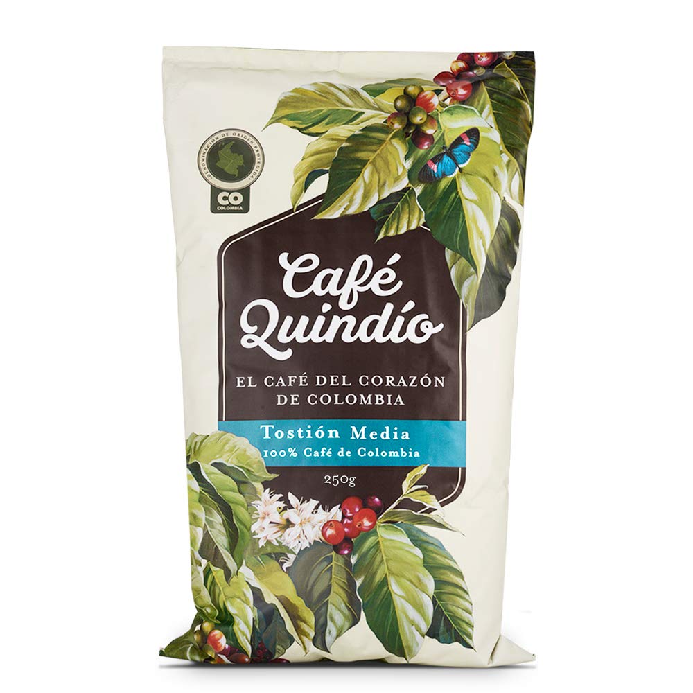 Amazon.com : Cafe Quindio Traditional Medium Roast Coffee, The Coffee ...