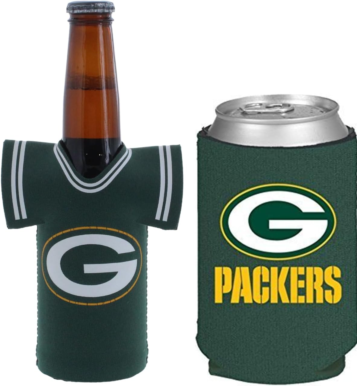Amazon.com: Football Can & Bottle Holder Insulator Beverage Huggie ...