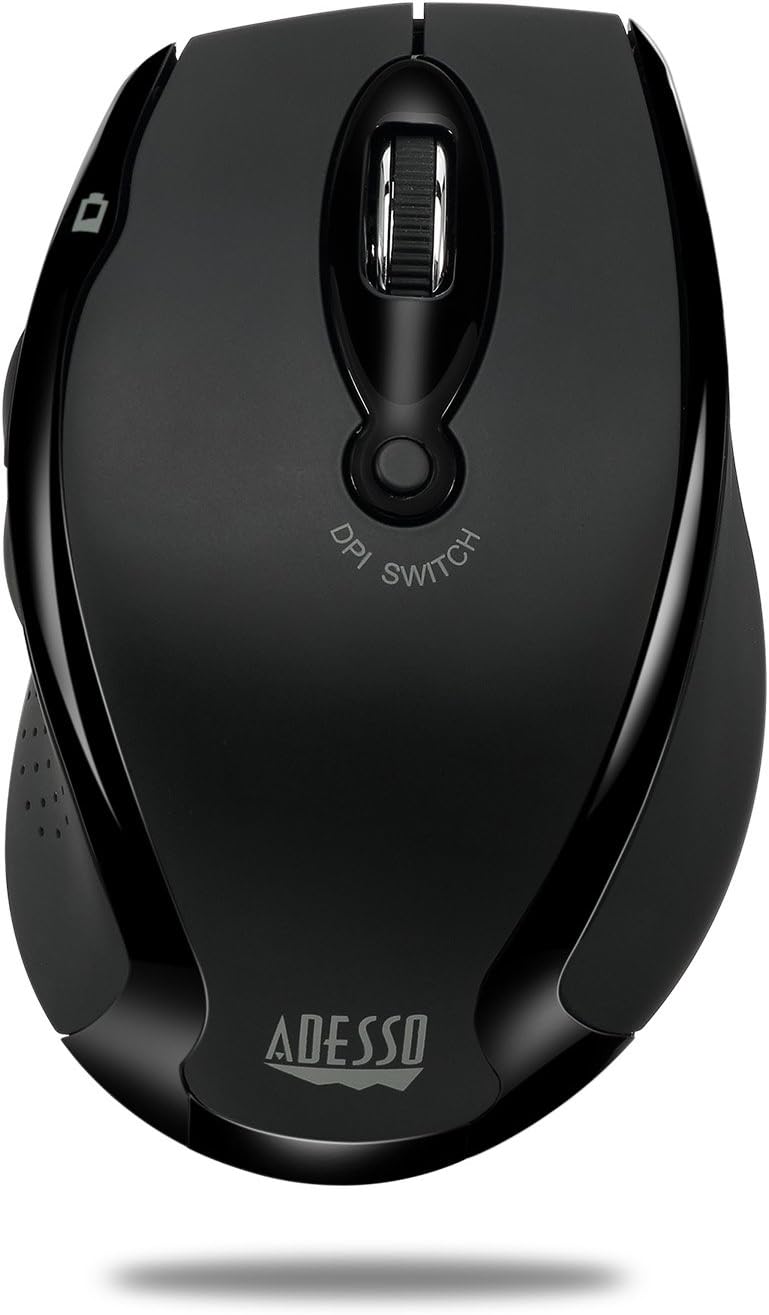 Amazon.com: ADESSO iMouse M20B 2.4 Ghz Wireless Optical Computer Mouse ...