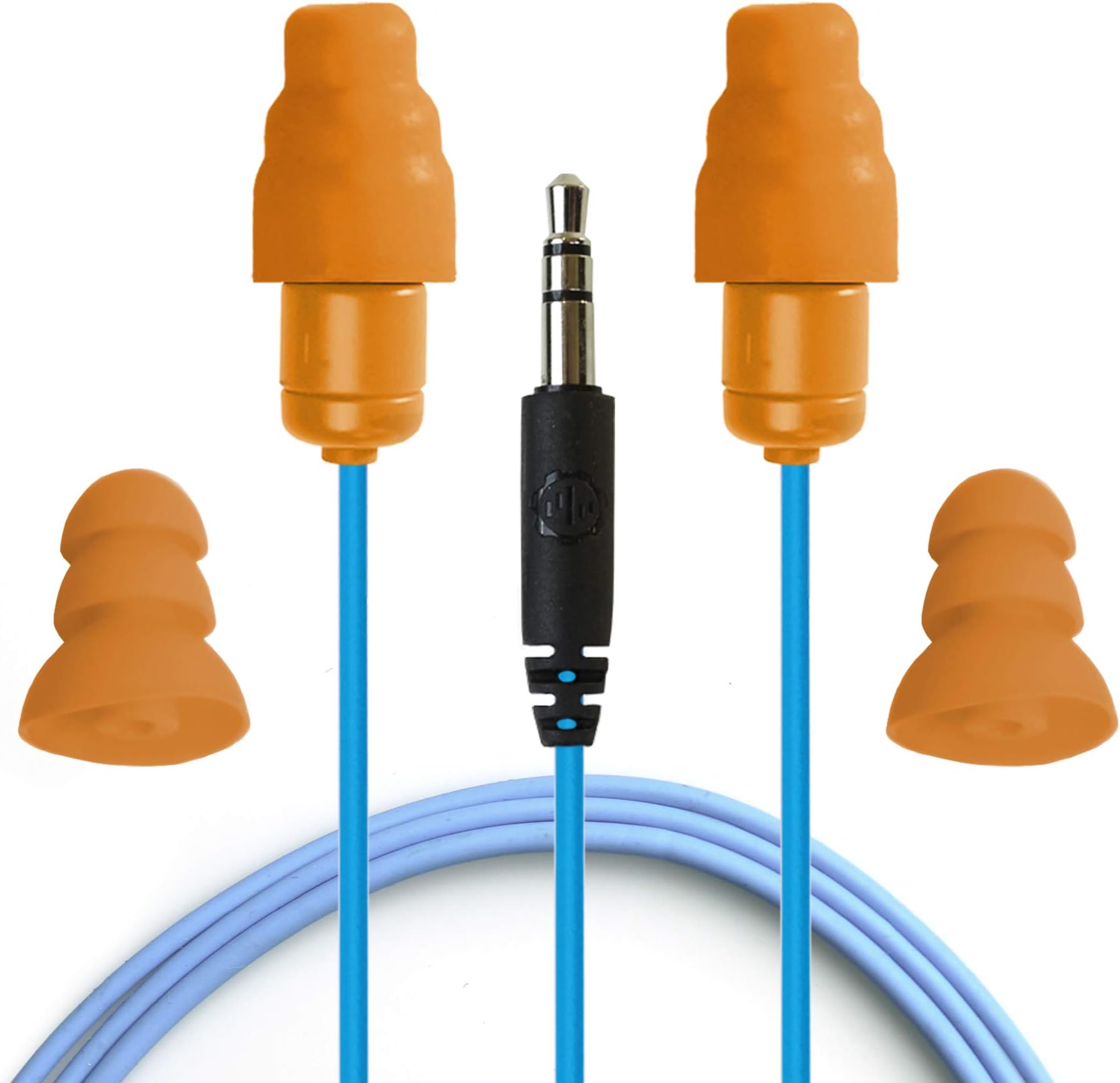 Amazon.com: Plugfones Protector VL Audio Earbuds, OSHA Compliant ...