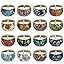 Amazon.com: Set of 16 Small Scented Candles,2.5 OZ Soy Wax Travel Tin ...