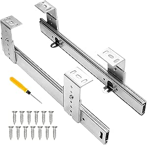 Amazon.com: Heavy Duty Runners 12 14 16 Inches Keyboard Shelf Slide ...