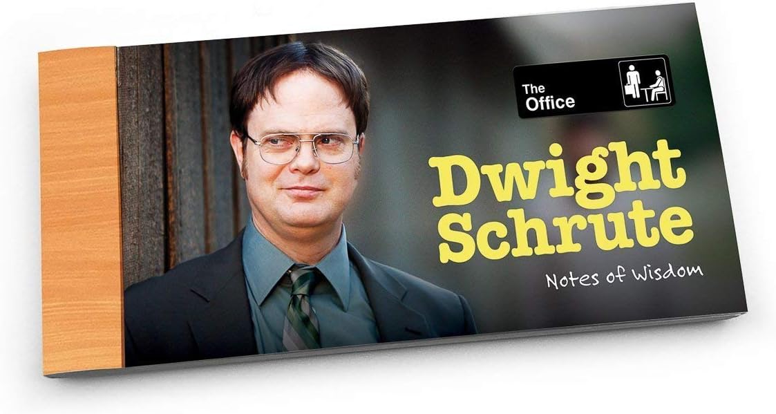 Amazon.com : Papersalt The Office Merchandise, Dwight Schrute Wisdom ...