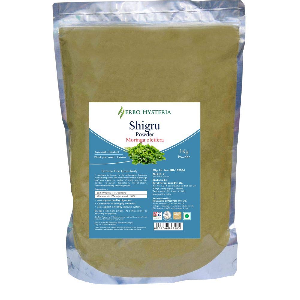 Buy Herbo Hysteria Shigru Powder - 1 kg Value Pack Online at Low Prices ...