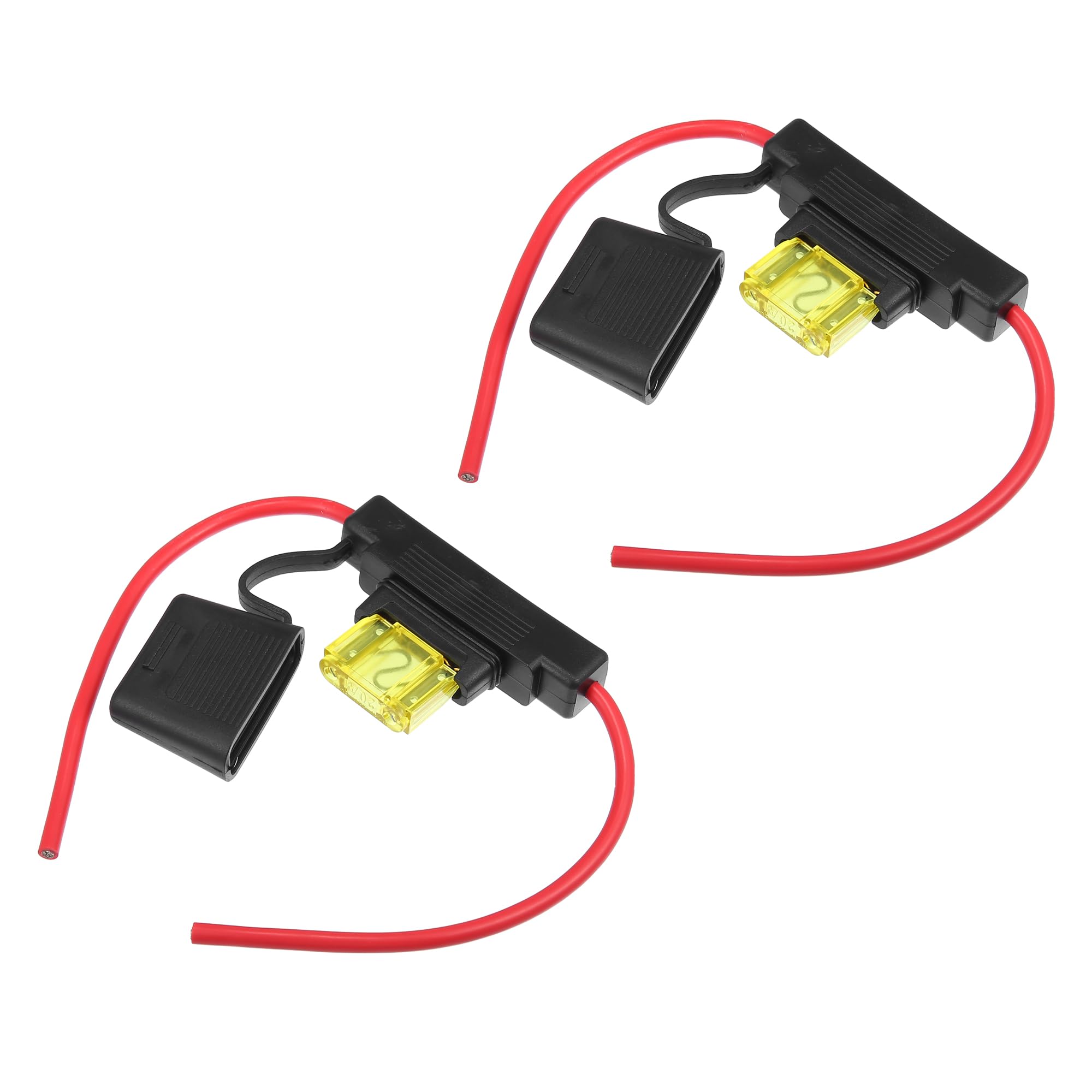 10 Gauge Fuse Holder 20-Piece 10 Gauge ATC Heavy Duty Fuse Holder Set ...