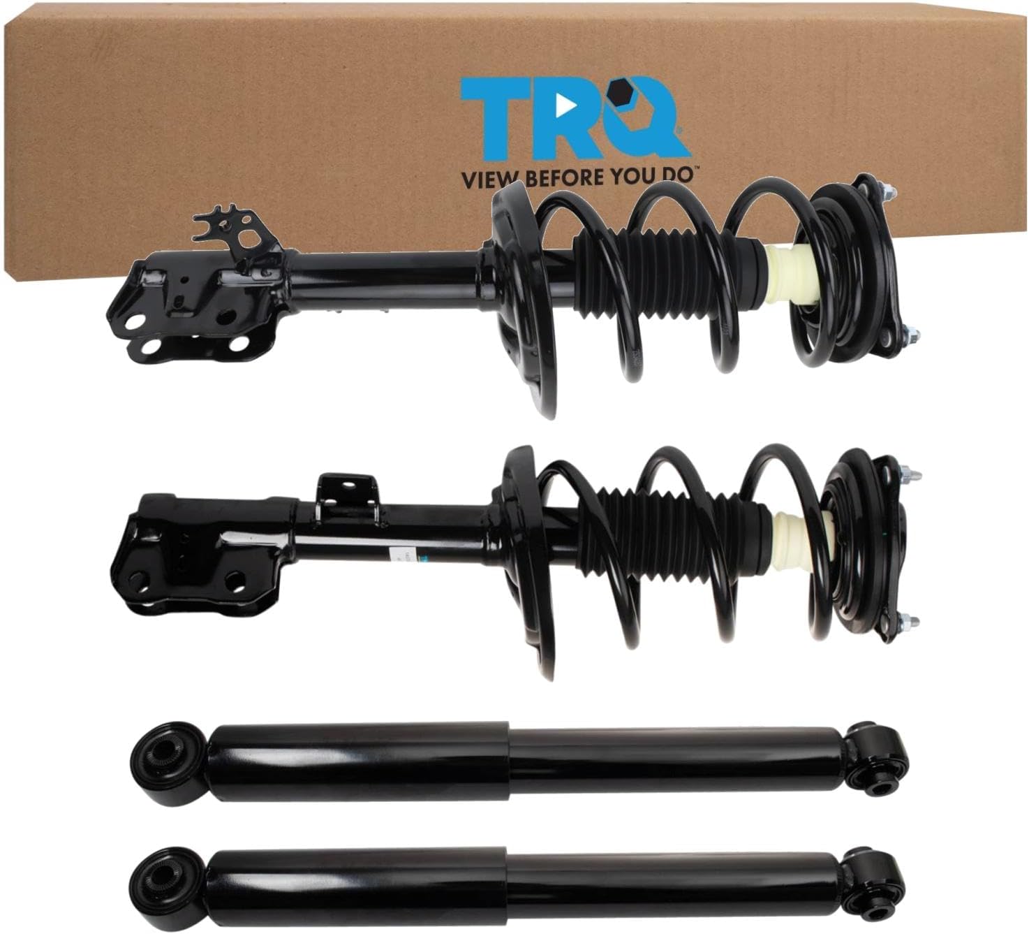 Amazon.com: TRQ Front and Rear Complete Strut Assembly & Shock Absorber ...