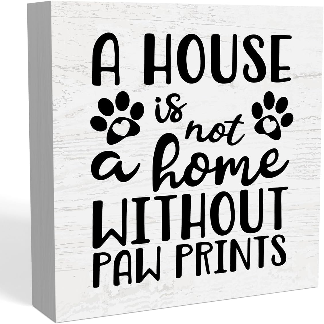Amazon.com: Funny Farmhouse Pet Cat Dog Home Office Desk Decor Rustic ...