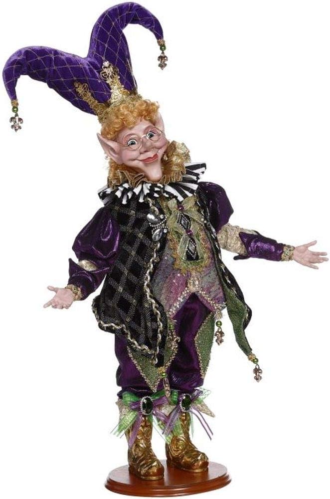 Amazon.com: Mark Roberts 2021 Jester King with Crown Figurine, 25 ...