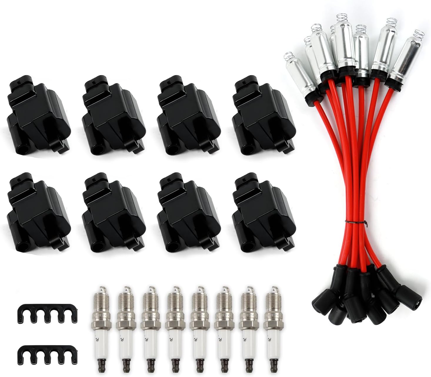 Amazon.com: DEEGOOLY 8 PCS UF-271 Square Ignition Coils Pack & 41-962 ...