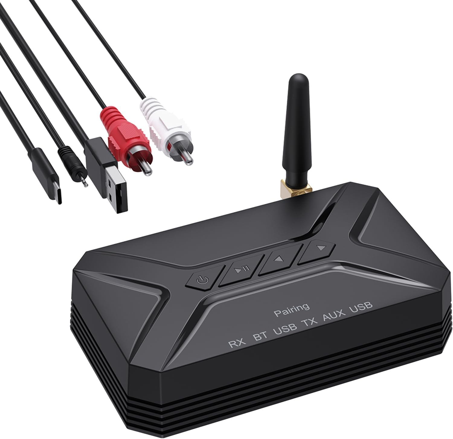 Amazon.com: Olipiter Bluetooth 5.0 Aux Audio Adapter, 3 in 1 Bluetooth ...