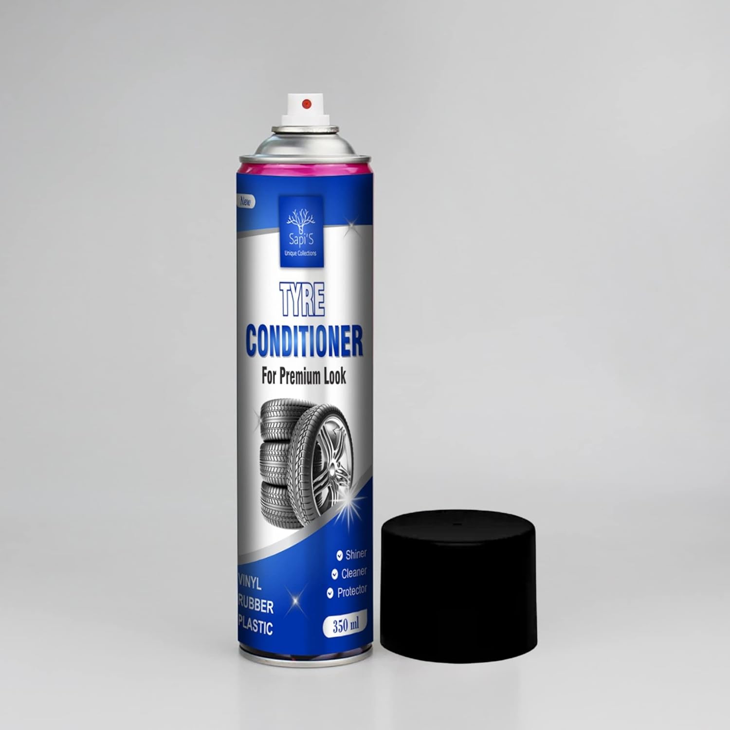 Sapi's Tyre Condtioner, Matt Shiner,Tyre Foam Cleaner, Tyre Shiner (1 ...