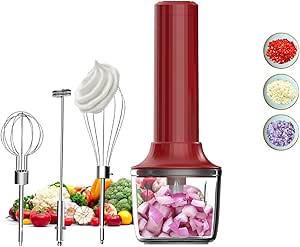 Amazon.com: 4-in-1 Electric Hand Mixer, Electric Whisk, Mini Onion ...