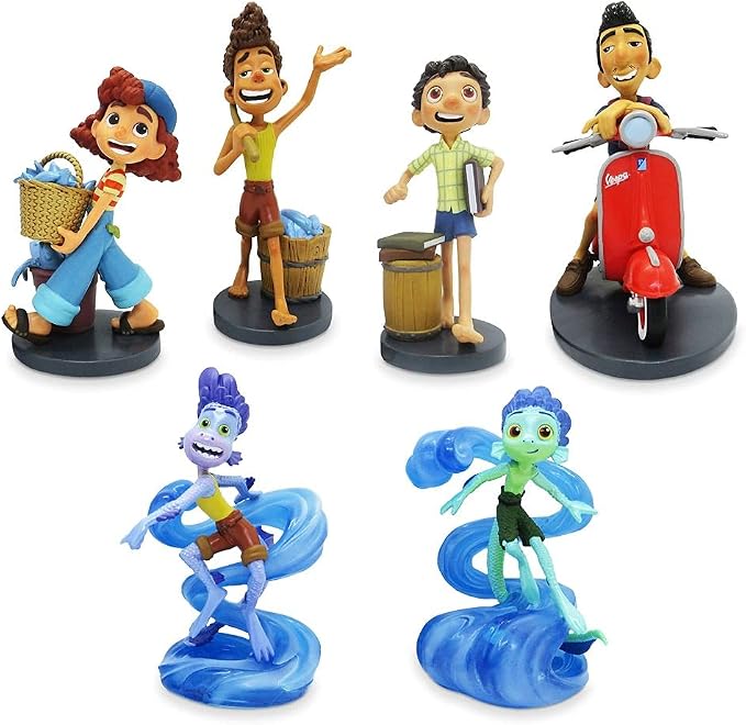 Amazon.com: Disney Pixar Luca Figurine Play Set : Toys & Games