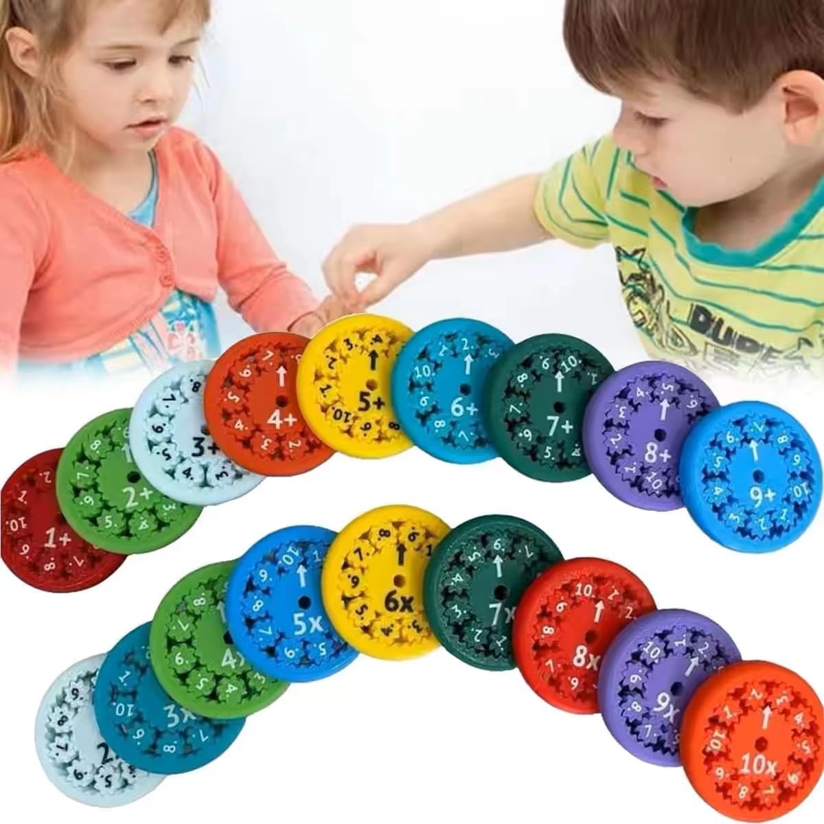 Snapklik.com : Math Fidget Spinners For Kids Learning Math Facts Stress ...