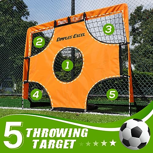 Dimples Excel Football Goal Target Net Target Sheet for Kids Backyard ...