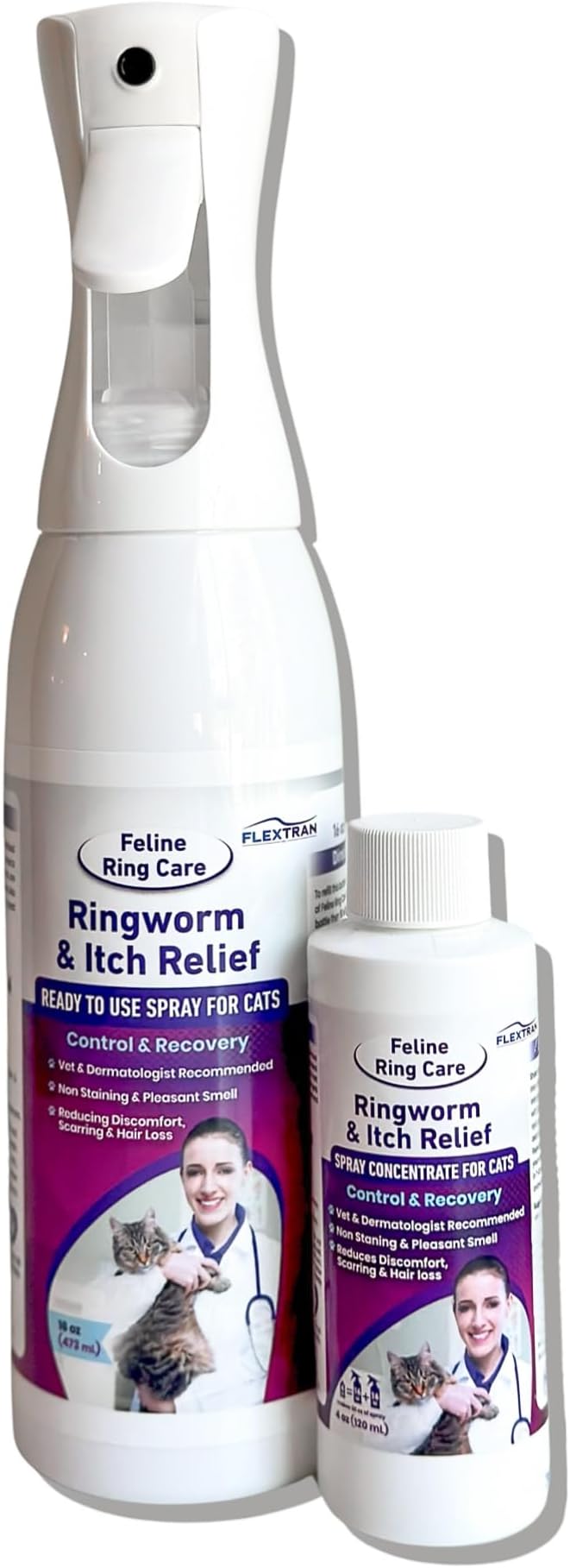 Amazon.com : FlexTran Feline Ring Care | Control & Help with Cat ...