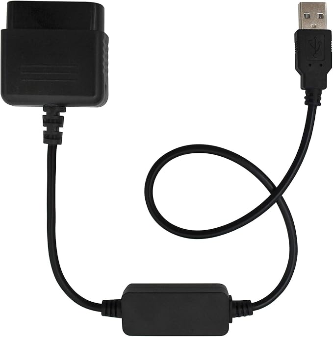 Amazon.com: OSTENT USB Converter Cable Adapter for Sony PS2 Controller ...
