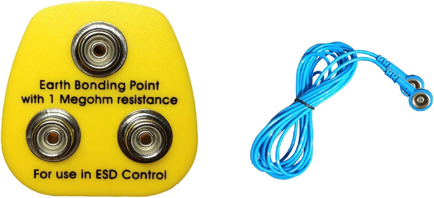 ELCOM (UK) LTD ESD Mat - With 2 x 10mm Studs At Opposite Corners ...