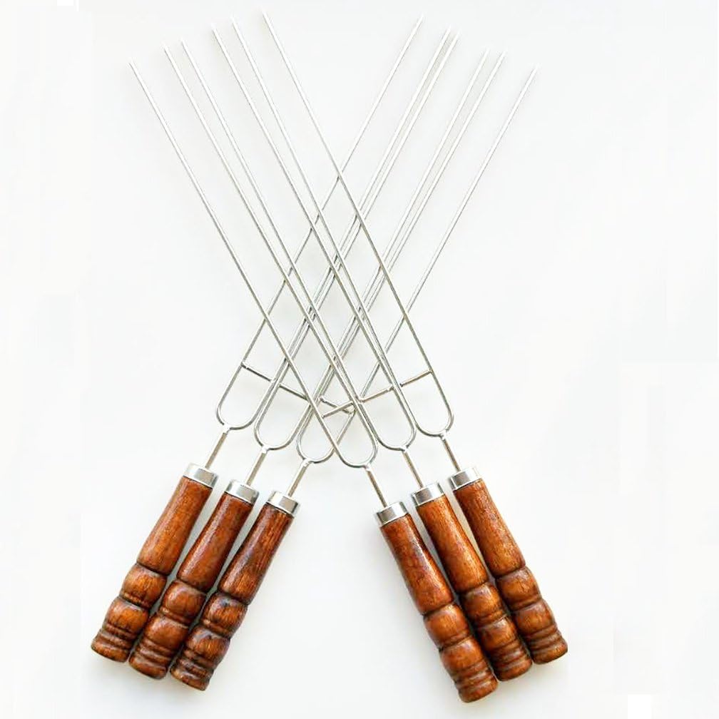 Amazon.com: BBQ WINJ Double Prongs Roasting Hot Dog Fork Stainless ...