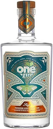 ONE Gin Classic London Dry Gin 70cl | Botanical Gin with a Finish of ...
