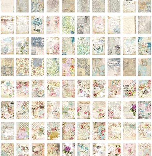 Amazon.com: 60pcs Vintage Scrapbooking Paper Antique Looking Papers ...