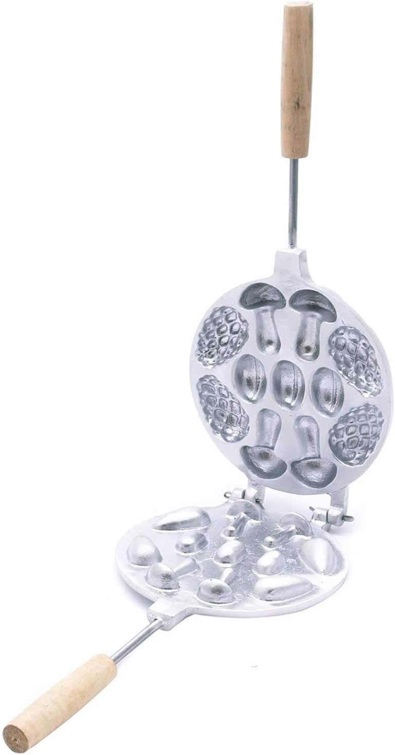 Amazon.com: Russian Walnut Cookie Mold – Cookie Cutter – Waffle Maker ...