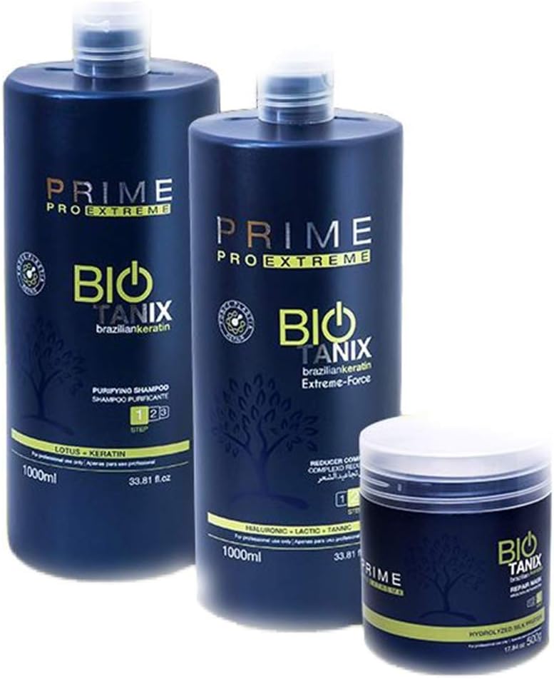 PRIME PRO EXTREME - BIO TANIX (Bio Tanix - Kit 2 x 1000 ml + Masque 500 ...