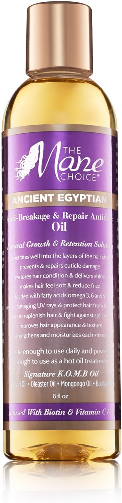 Amazon.com: The Mane Attraction Hair Oil for All Hair Types, Infused ...