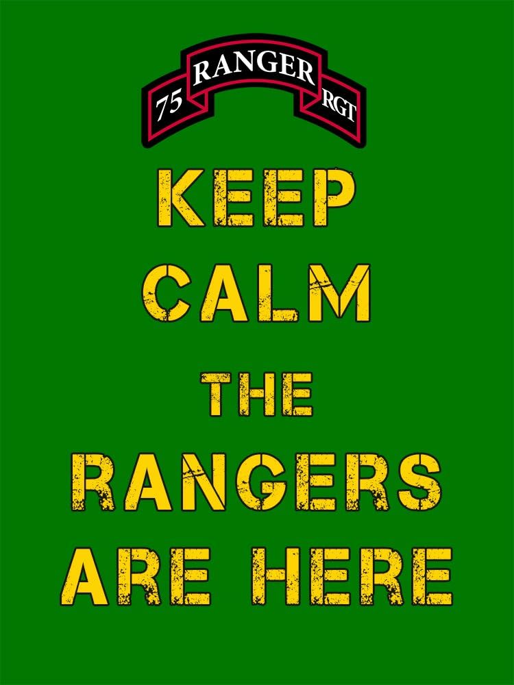 Amazon.com: Army Rangers Poster Army Art Army Poster Army Gifts 18X24 ...