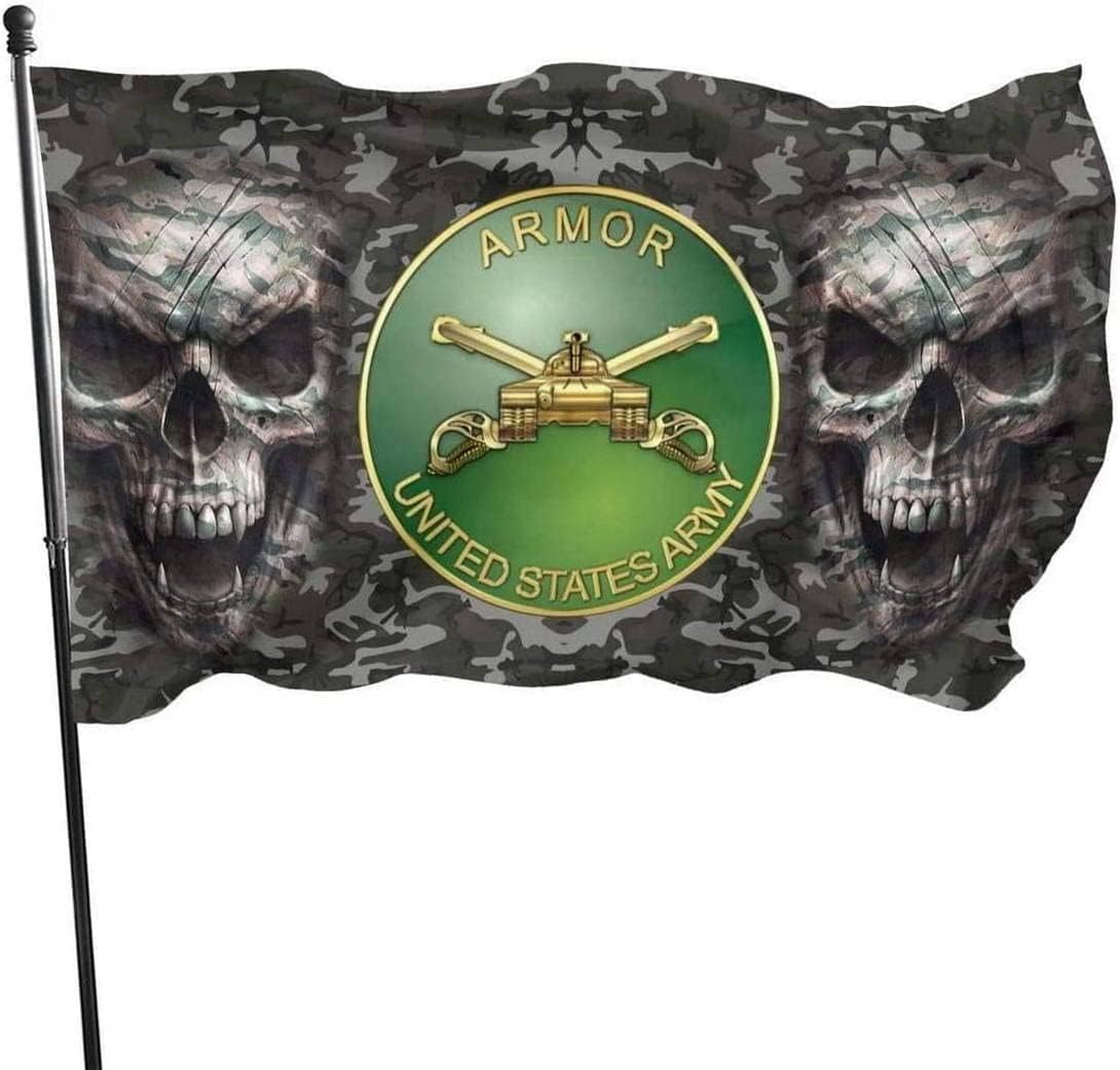 Amazon.com: YIWORD US Army Armor Flag Outdoor Decorative Flag Garden ...