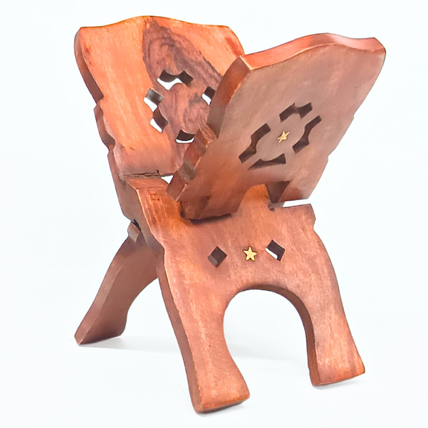 Shri Shri Handicraft rehal Stand for ramayan Bible Holder Book Stand ...