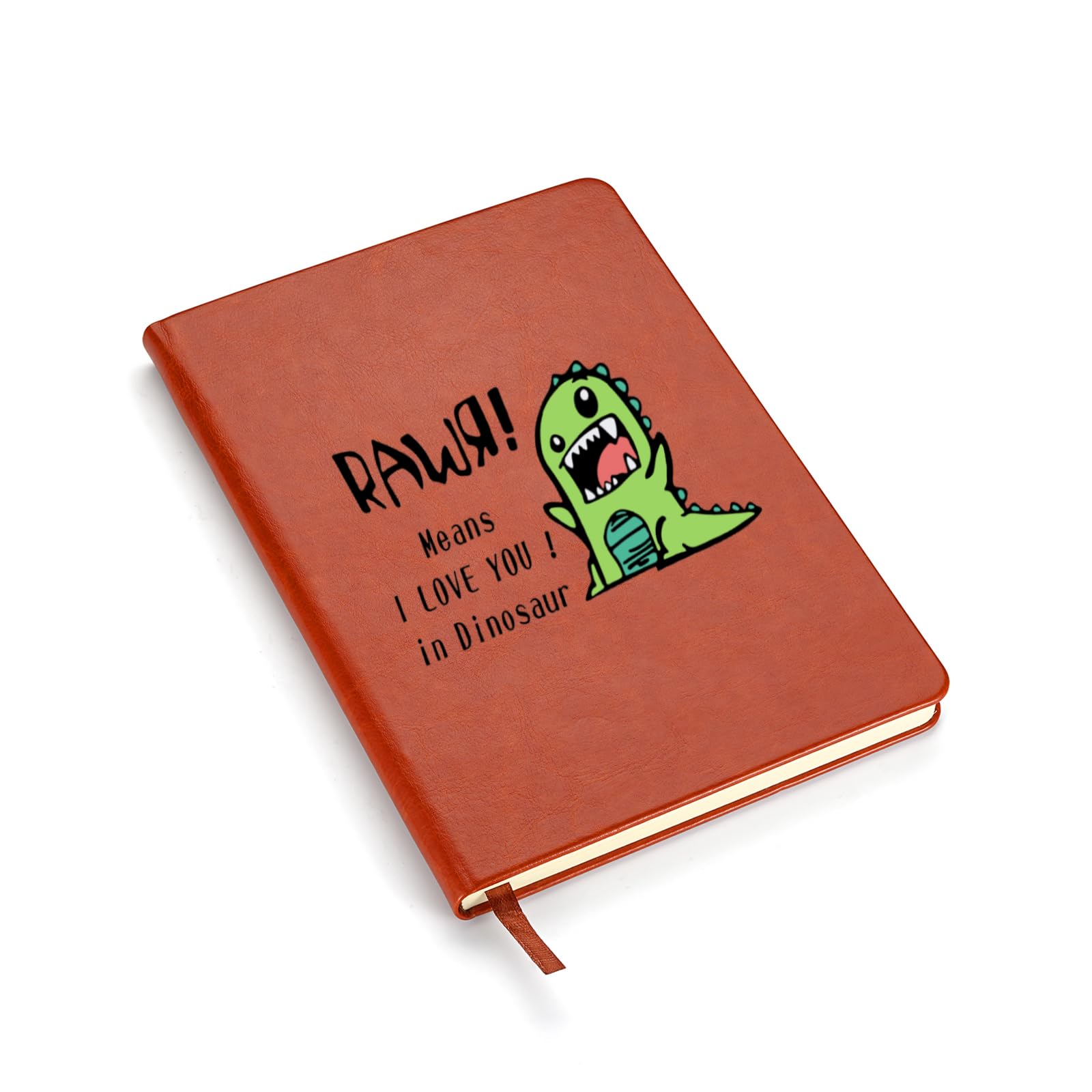 LBWCER Means I Love You In Dinosaur Leather Notebook Cute Dinosaur ...