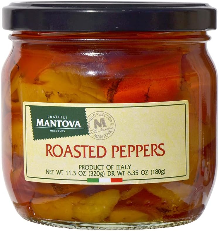 Amazon.com : Roland Foods Fire-Roasted Red Pepper Strips, Specialty ...