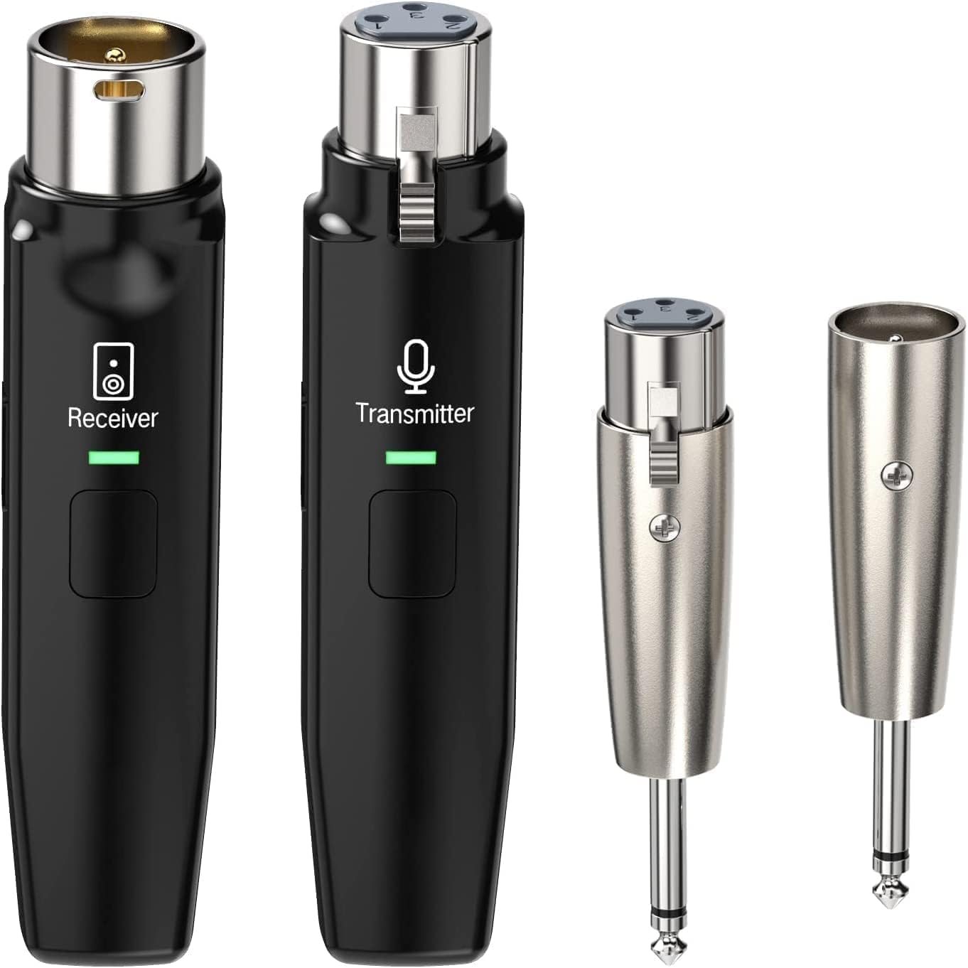 Amazon.com: Caymuller Wireless Microphone Transmitter Receiver XLR ...