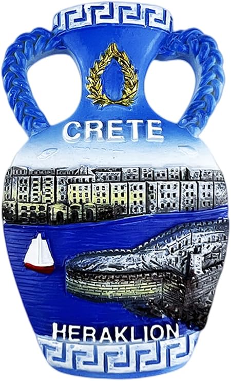 Heraklion Crete Greece Refrigerator Magnet Travel Souvenir Fridge ...