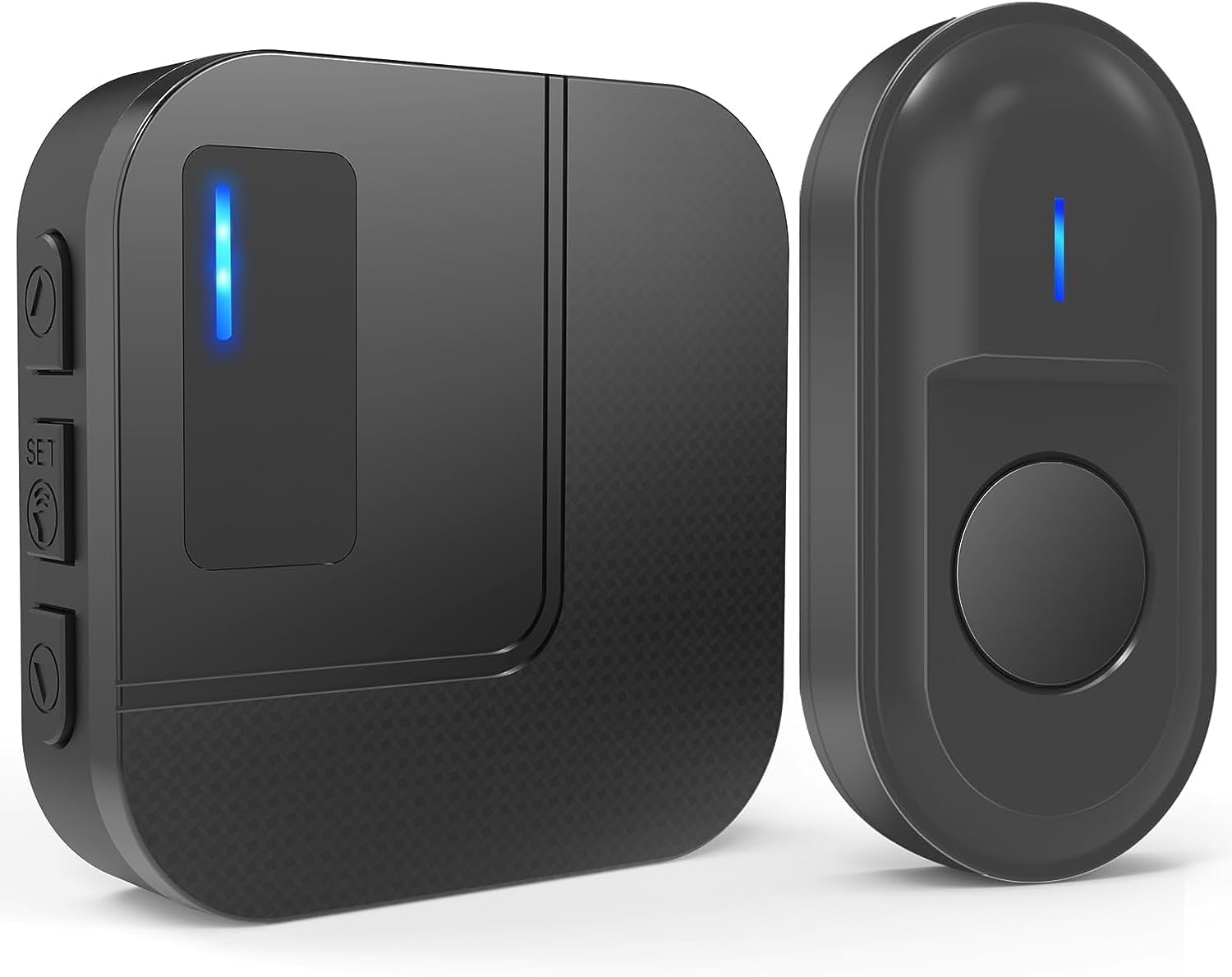 SURFOU Sonnette sans Fil, Sonnette sans Fil Étanche, 300 Mètres ...