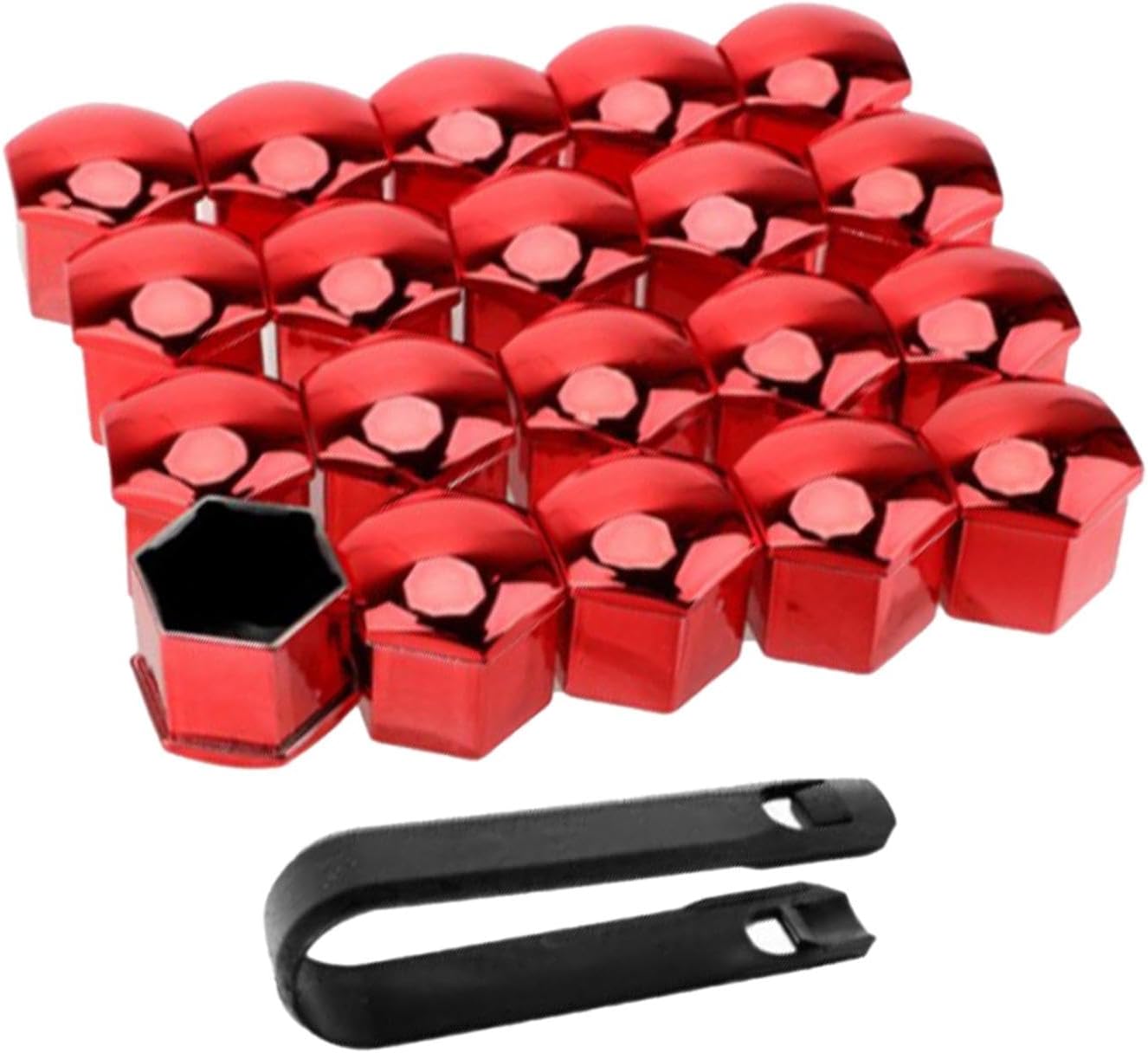 Amazon.com: 20Pcs Car Wheel Nut Caps Covers Wheel Nut Caps, Bolt Rims ...