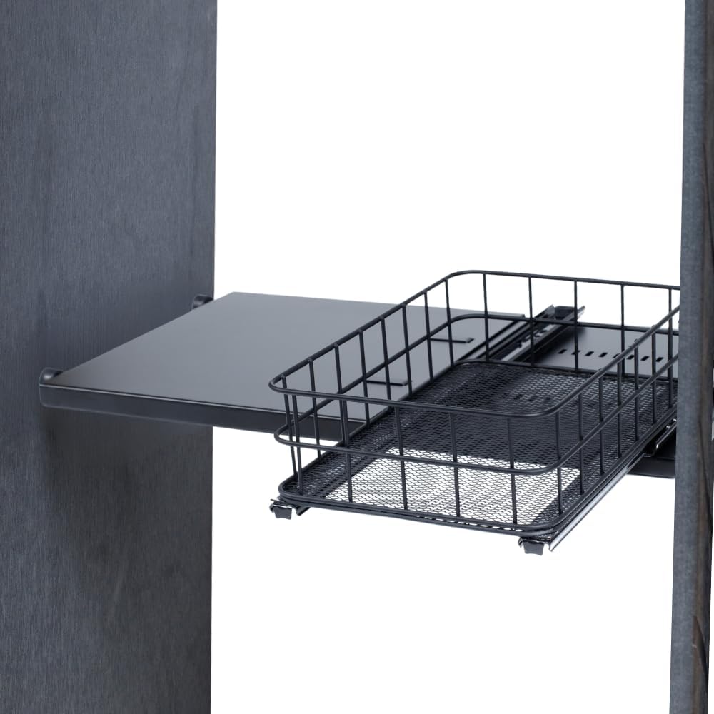 Adjustable Locker Shelf Organizer with Locker Drawer - Locker Organizer ...