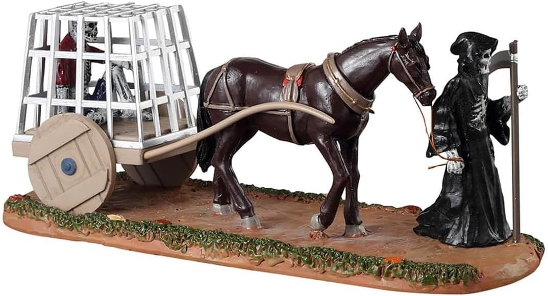 Amazon.com: Lemax Spooky Town Dungeon Cart #33636 : Home & Kitchen