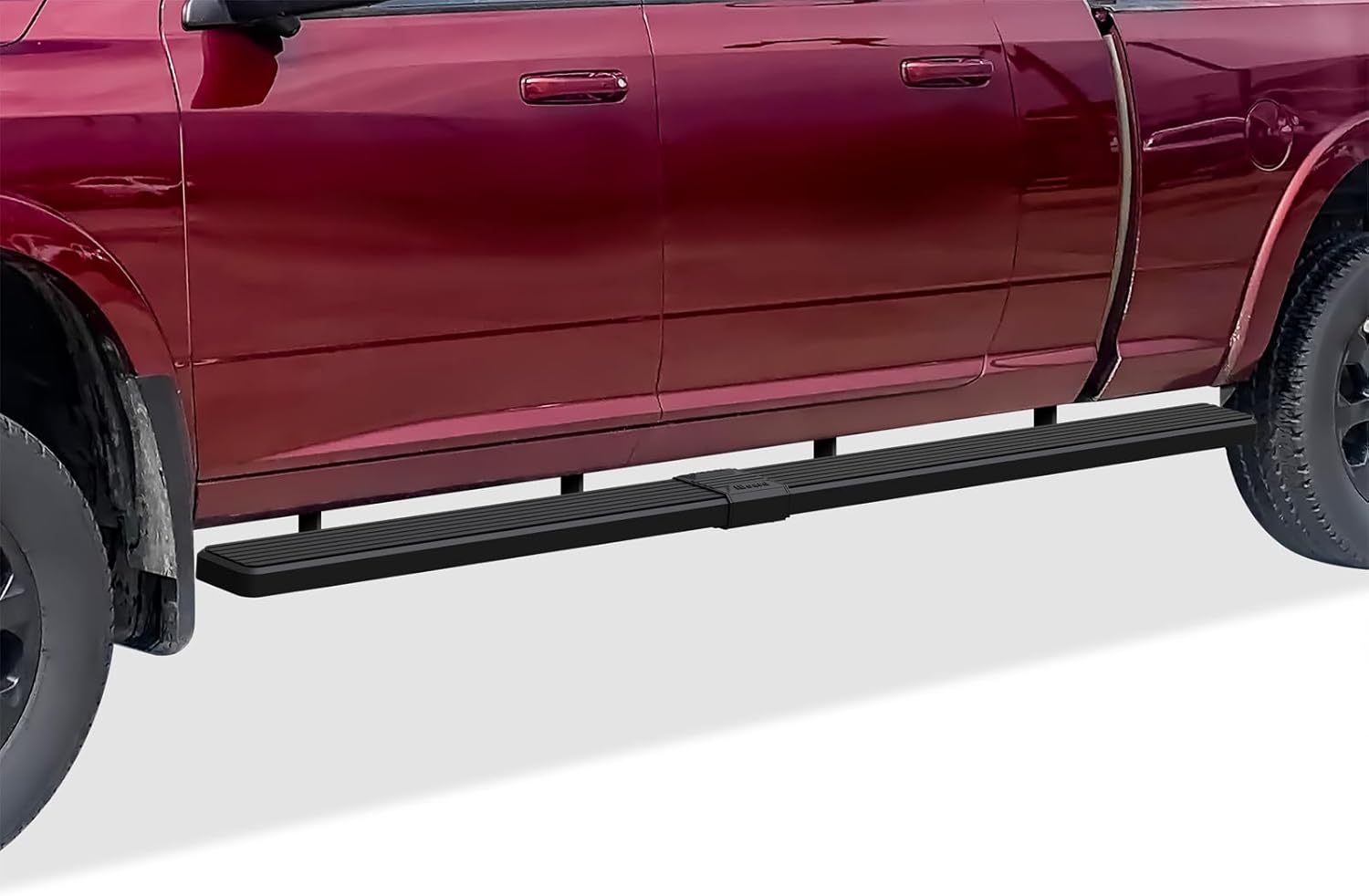 Amazon.com: APS Wheel to Wheel Side Steps 5in Compatible with Ram 2500 ...