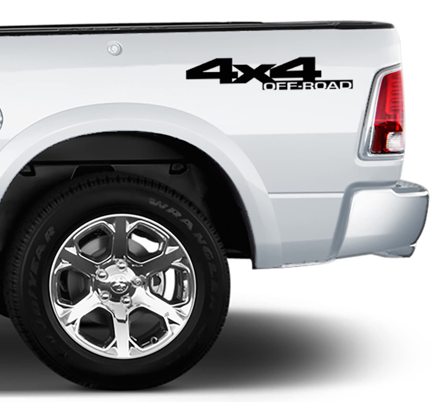 Rear Bed 4x4 Offroad Vinyl Decal Sticker Compatible with Dodge Ram 1500 ...