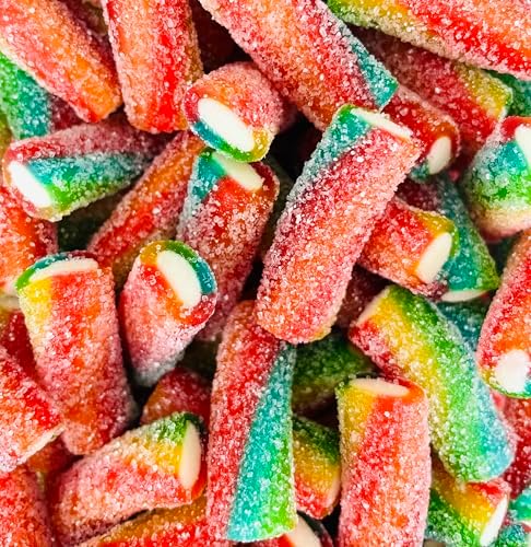Fizzy Rainbow Bites Pencil Sweets 200g Bag Resealable Pouch Candy ...
