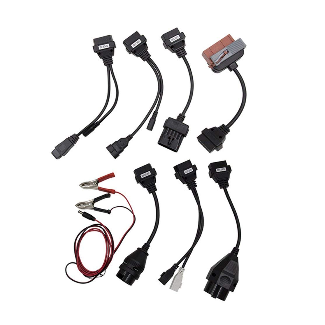 Buy LouiseEvel215 8 In 1 Full Set Car Truck Cables for TCS Auto Scanner ...