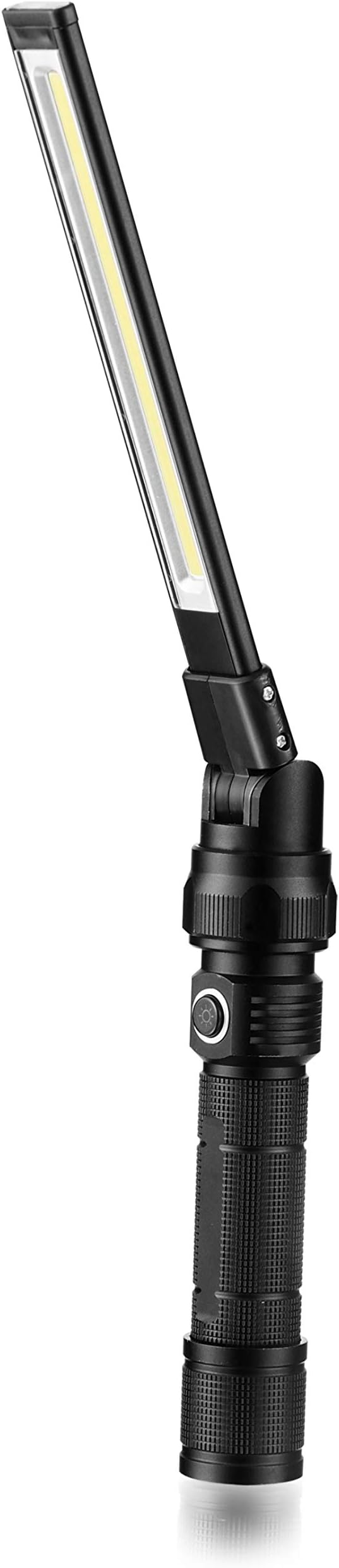 Braun 500 Lumen LED Rechargeable Magnetic Handheld Foldable Slim Bar ...