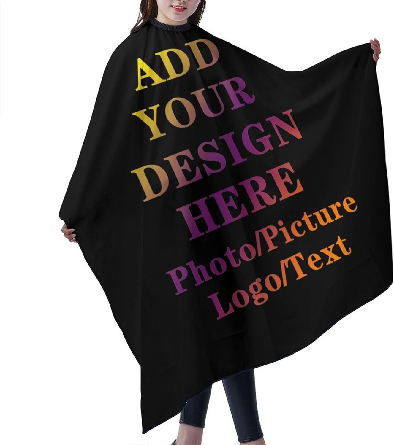 Custom Barber Cape for Men - Personalized Professional Hair Cutting ...