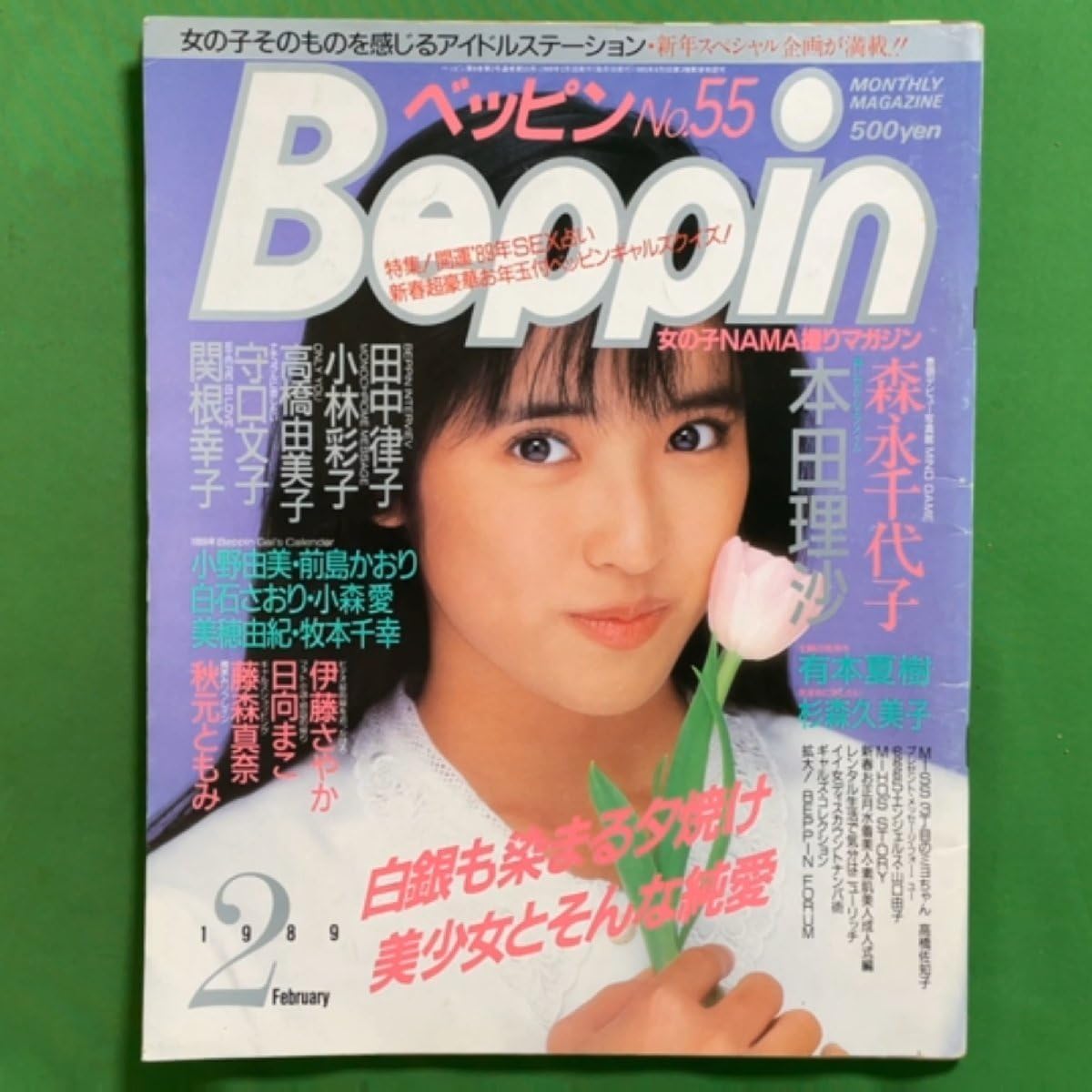 Amazon | 本 Beppin ベッピン 英知出版 1989年 昭和64年2月1日発行 No.55 森永千代子 本田理沙 田中律子 小林彩子 高橋由美子 | おもちゃ | おもちゃ